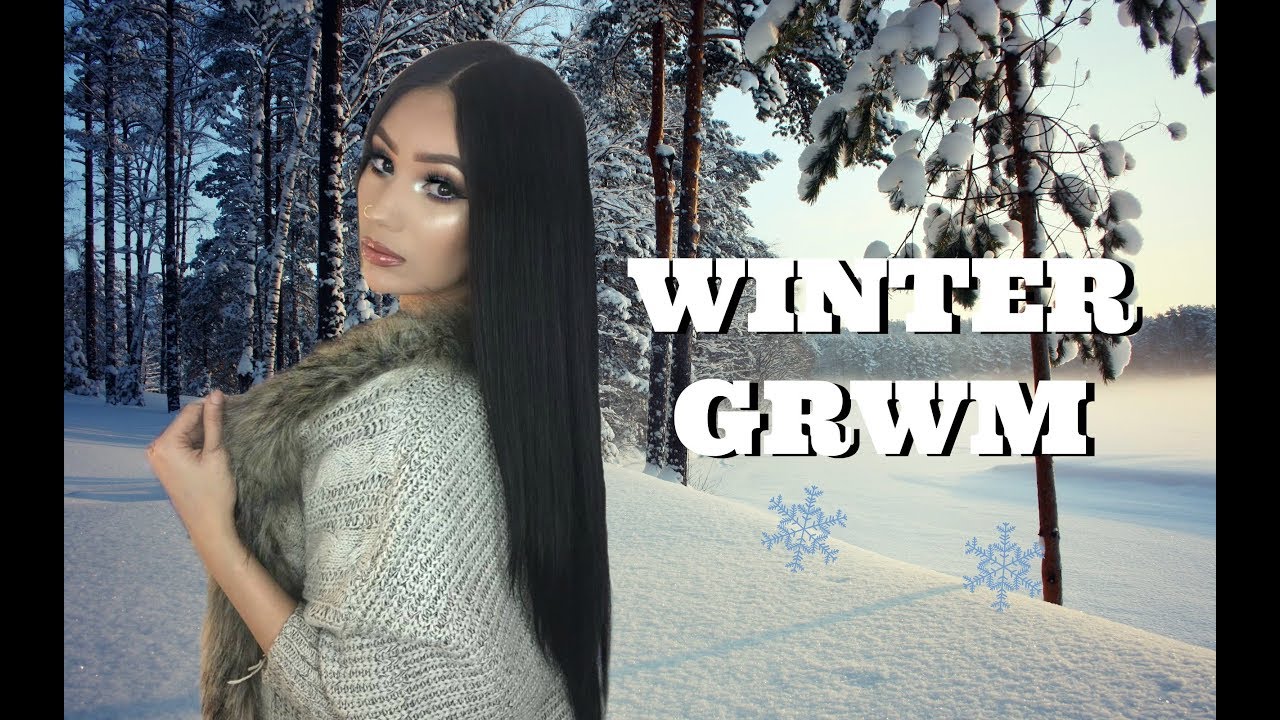 Everyday Winter Glam | Makeup & Hair - YouTube