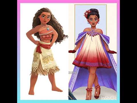 Disney princesses modern dresses #shorts - YouTube