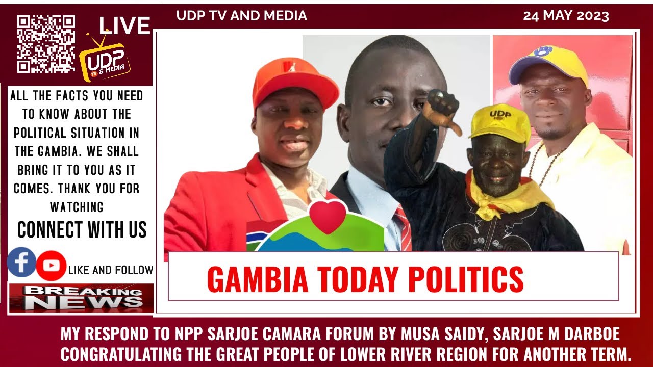 MY RESPOND TO NPP SARJOE CAMARA , SARJOE M DARBOE CONGRATULATING THE ...