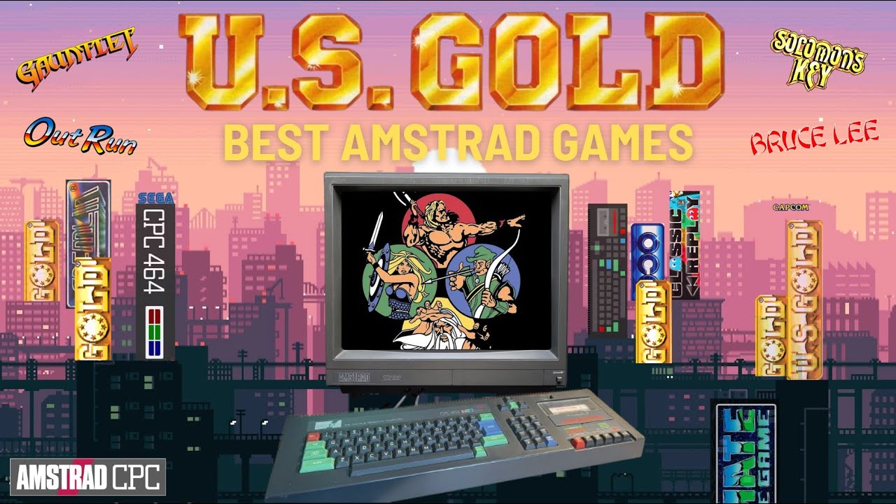 U.S. GOLD - Best Amstrad Games - YouTube