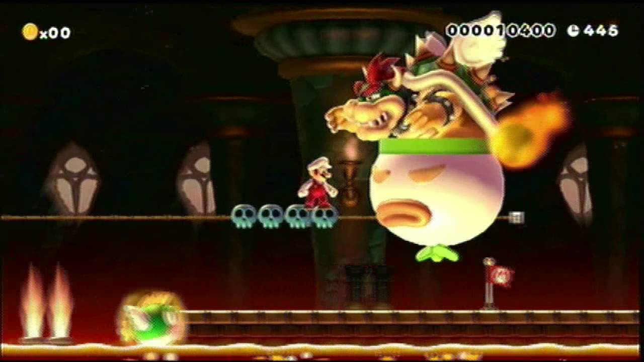 Super Mario Maker A trap for Bowser (No Commentary) (Updated) - YouTube
