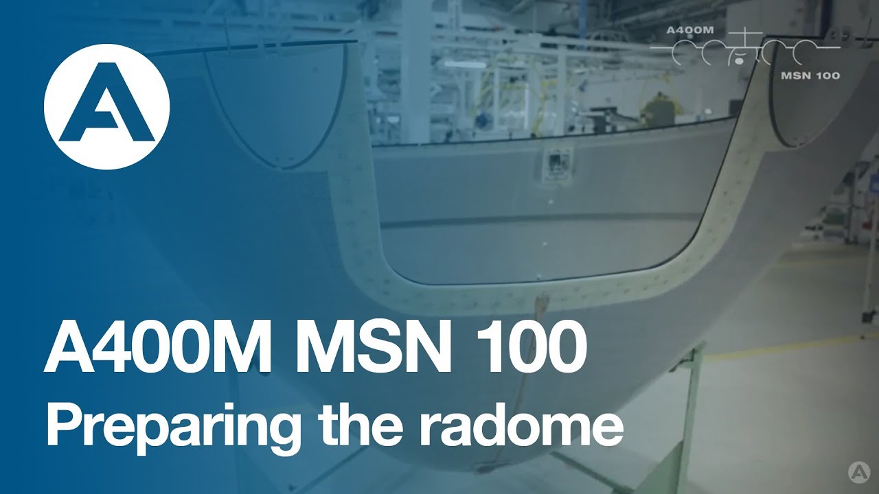 4. How to build an A400M - Preparing the radome - YouTube