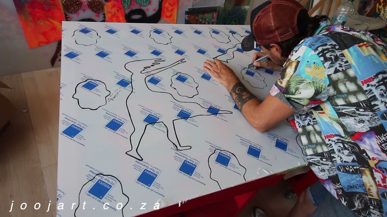 Painting Perspex. - YouTube