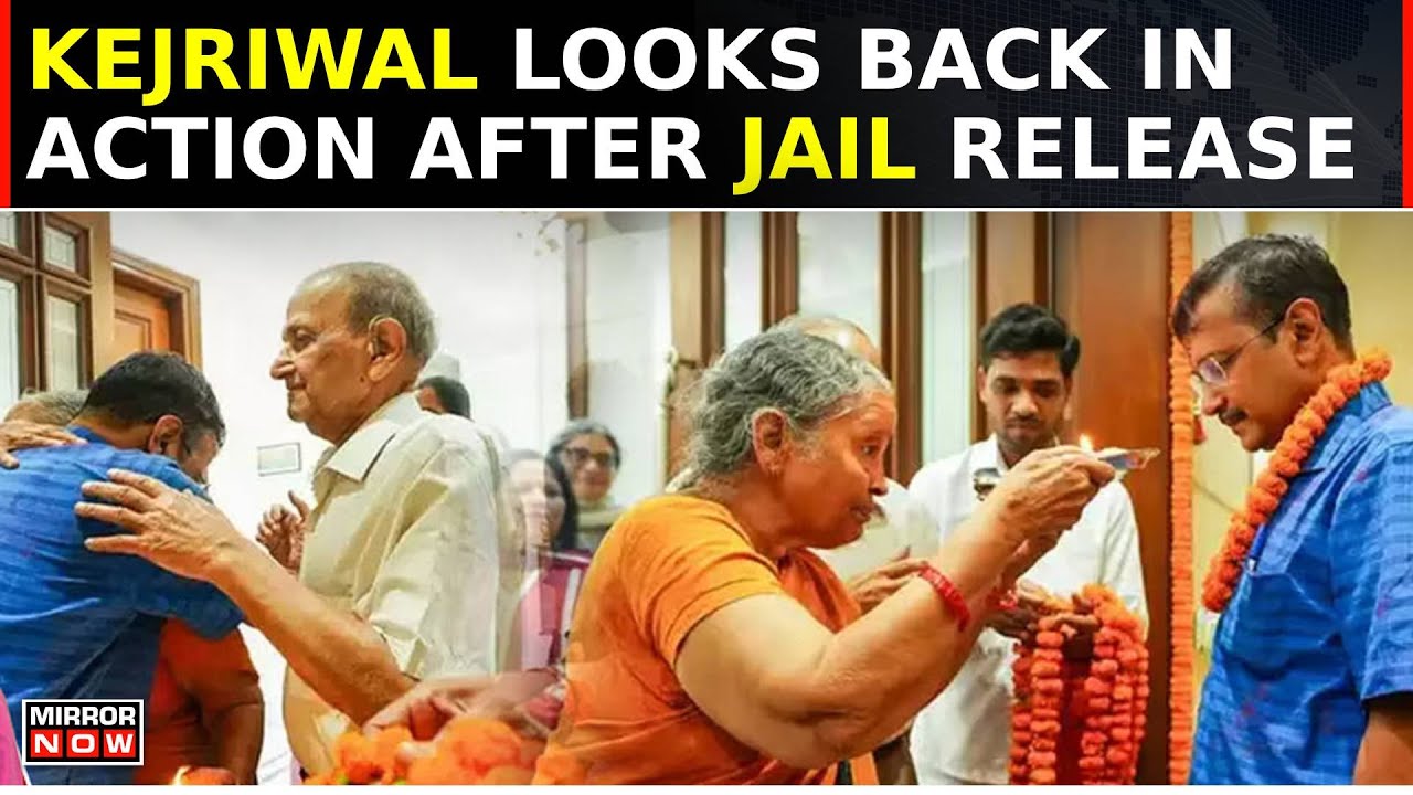 Delhi CM Arvind Kejriwal Looks Back In Action, Set To Address ...