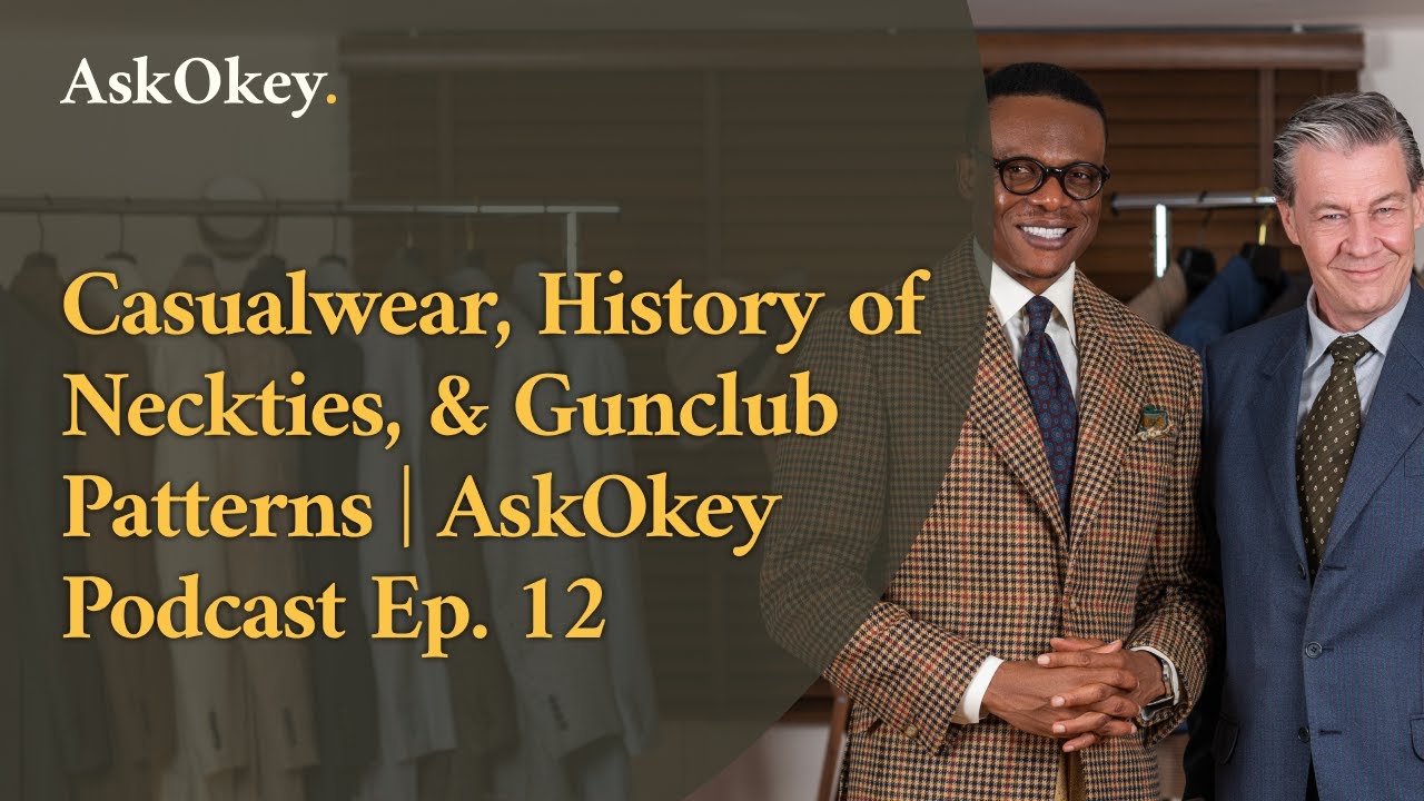 Importance of Casualwear, History of Neckties, & Gunclub Patterns ...