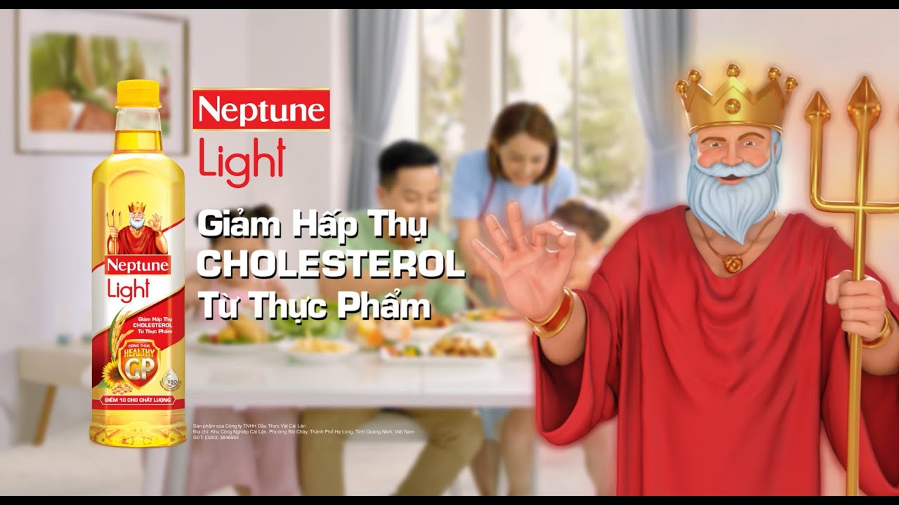 NEPTUNE LIGHT - GIẢM HẤP THỤ CHOLESTEROL TỪ THỰC PHẨM - YouTube