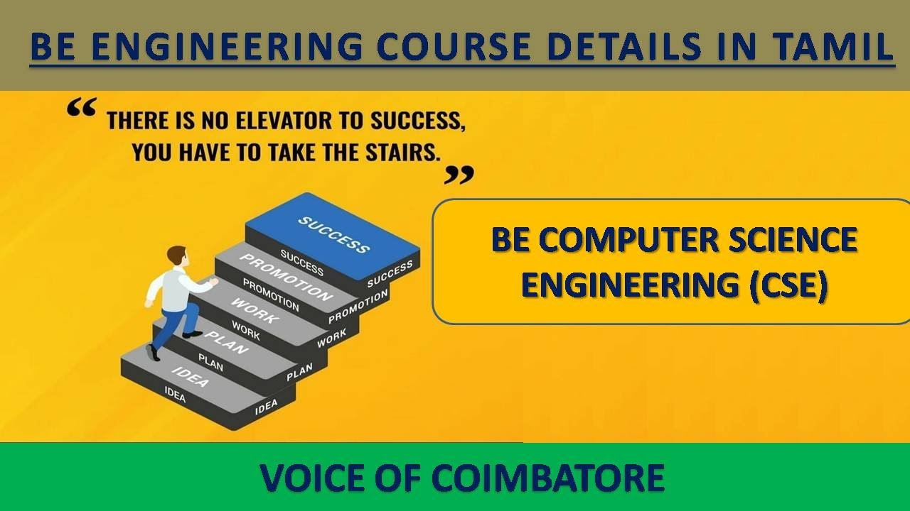 BE Computer Science and Engineering|Course Details in Tamil | Eligibility |Scope| Opportunities ...