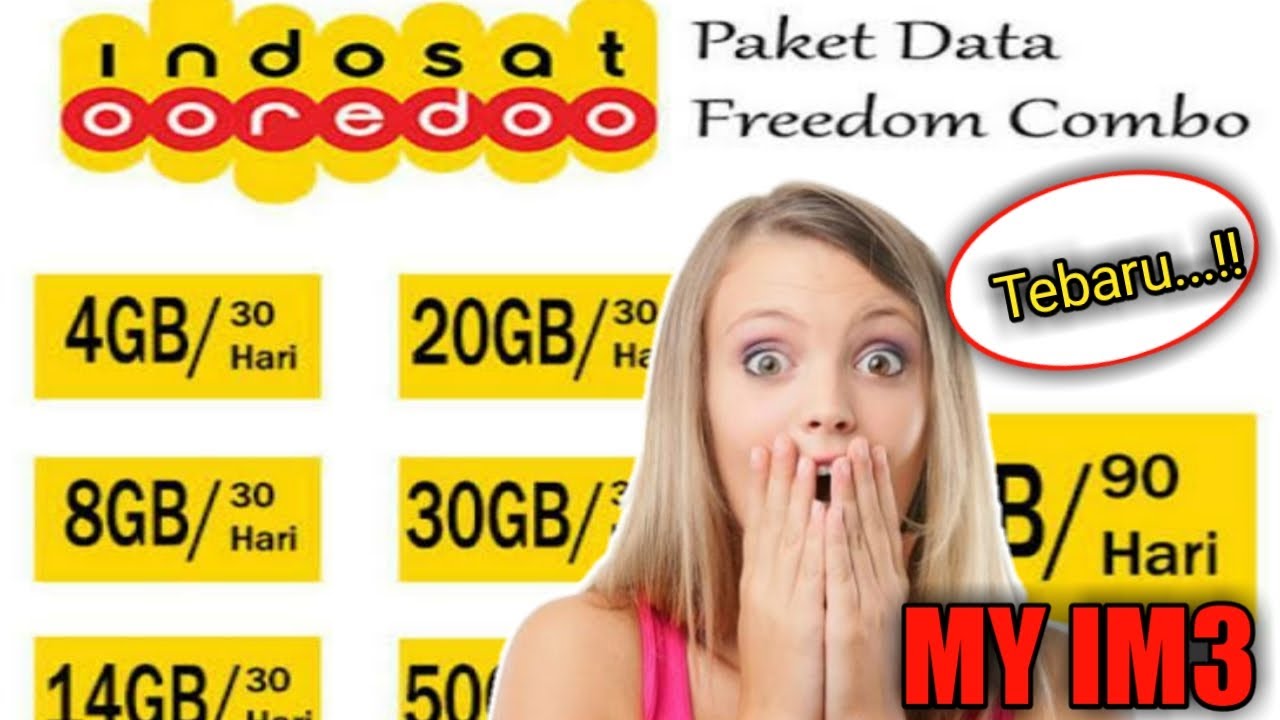 Paket murah indosat terbaru 2021 | indosat my im3 - YouTube