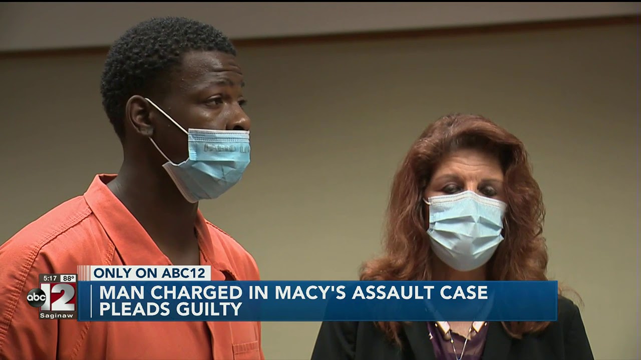 Macys assault victim requests leniency for attacker in court - YouTube