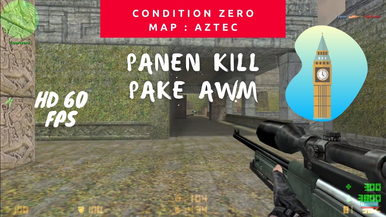 Counter Strike (CS) - Condition Zero (Turn of Duty @AZTEC) - YouTube