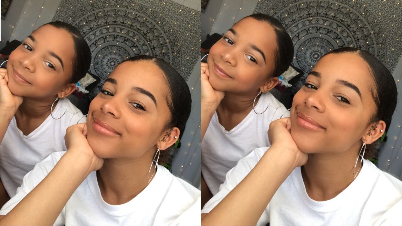 Turning My Little Sister Into Me | Azlia Williams - YouTube