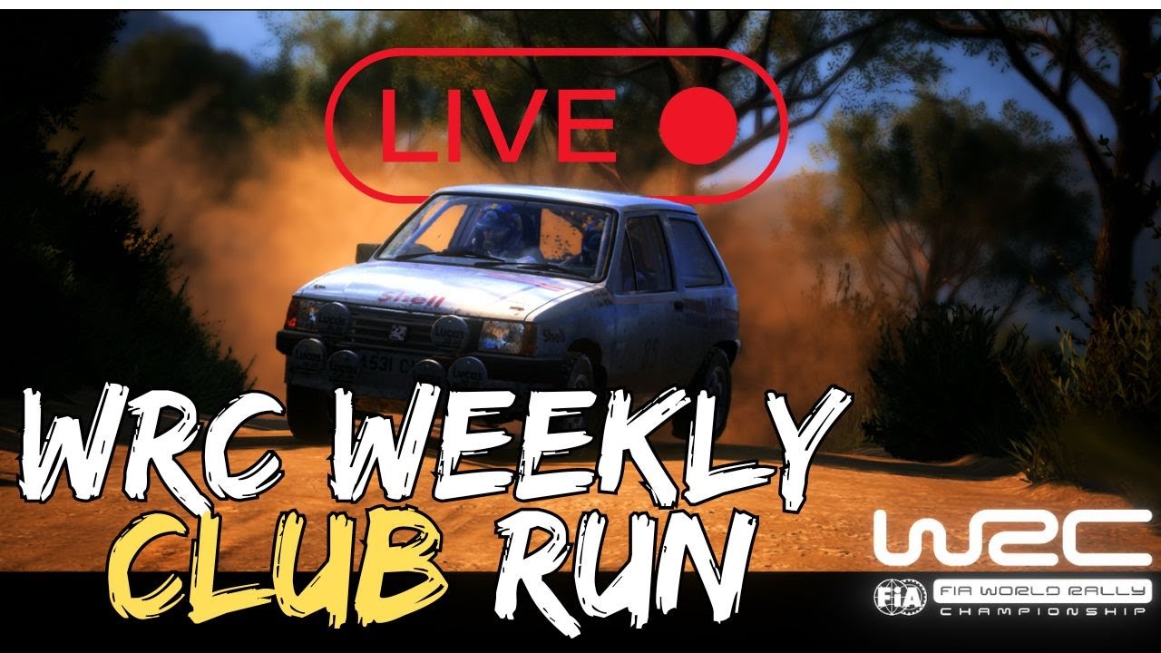 🔴Weekly WRC Club Run (Road2Racer Historic - Week 2) - YouTube