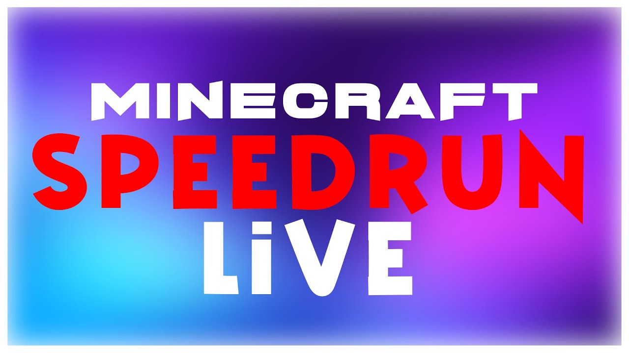 The Minecraft Speedrun Indian Live | Lets Set The World Record | 12 Hrs ...