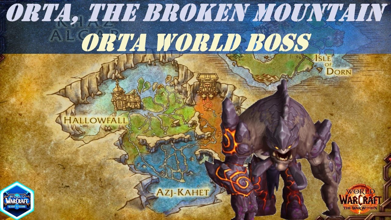 Orta, the Broken Mountain World Quest | Orta World Boss | chance to get ...