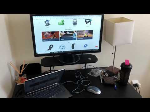 AmazonBasics Gaming Desk Review - YouTube
