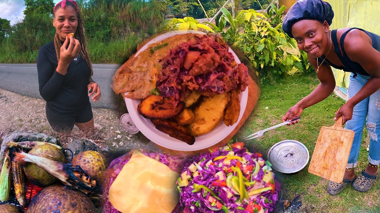 COCONUT STEAM FISH & CRISPY FRIED CRAWFISH IN CREAMY CHEESE VEGETABLE ...