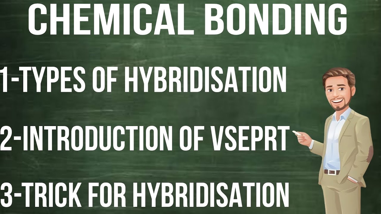 CLASS 11 CHEMISTRY | CHEMICAL BONDING L-7 | TYPES OF HYBRIDISATION ...