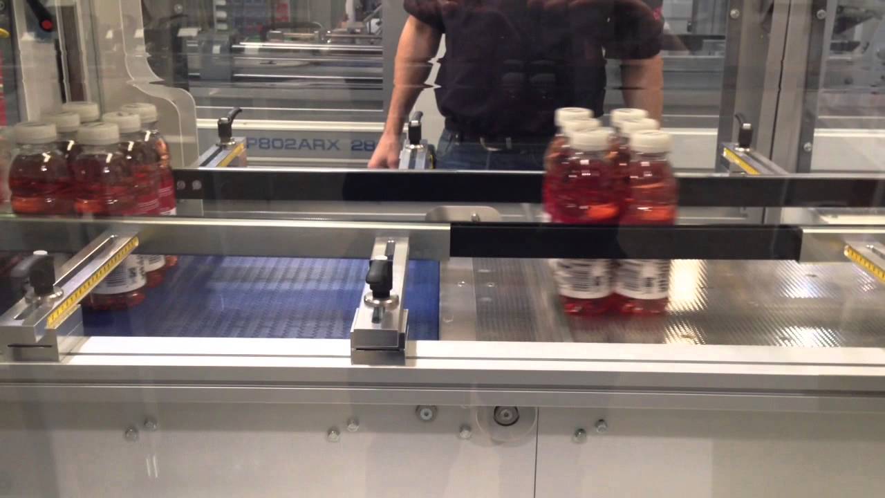 Adpak Smipack BP802ARX 280R Sample Trials (3x2 500ml Bottles) - YouTube
