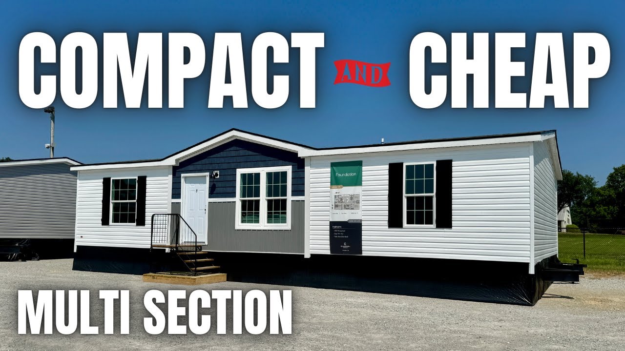 This SMALL & AFFORDABLE mobile home just DROPPED on the market! Prefab ...