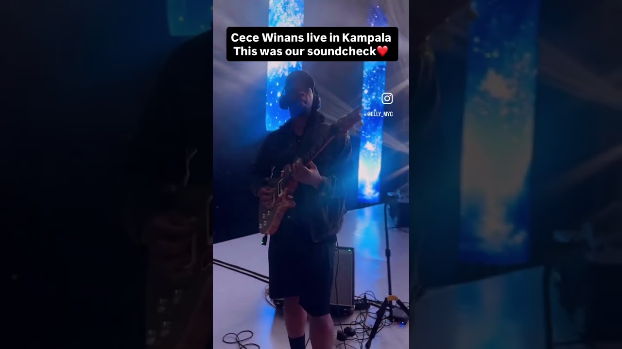 @anna_makula ‘s set at Cece Winans’ concert in uganda 2025 #cecewinans ...
