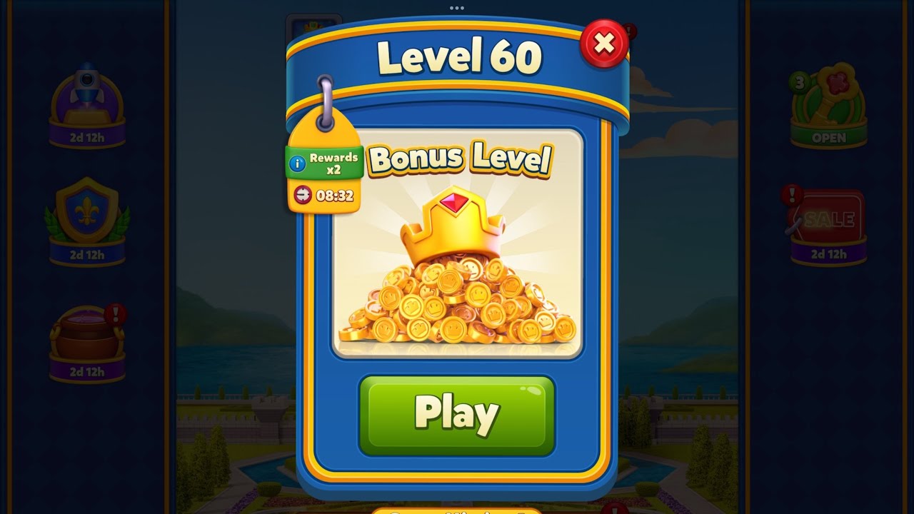 Royal Match - King Robert - Bonus Level 60 - YouTube