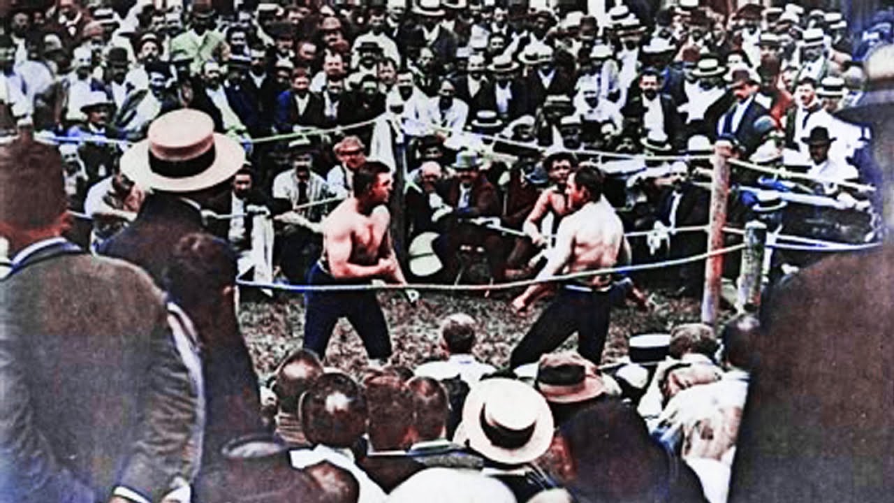 John L. Sullivan "Boston Strong Boy" vs Jake Kilrain - July 8th 1889 ...