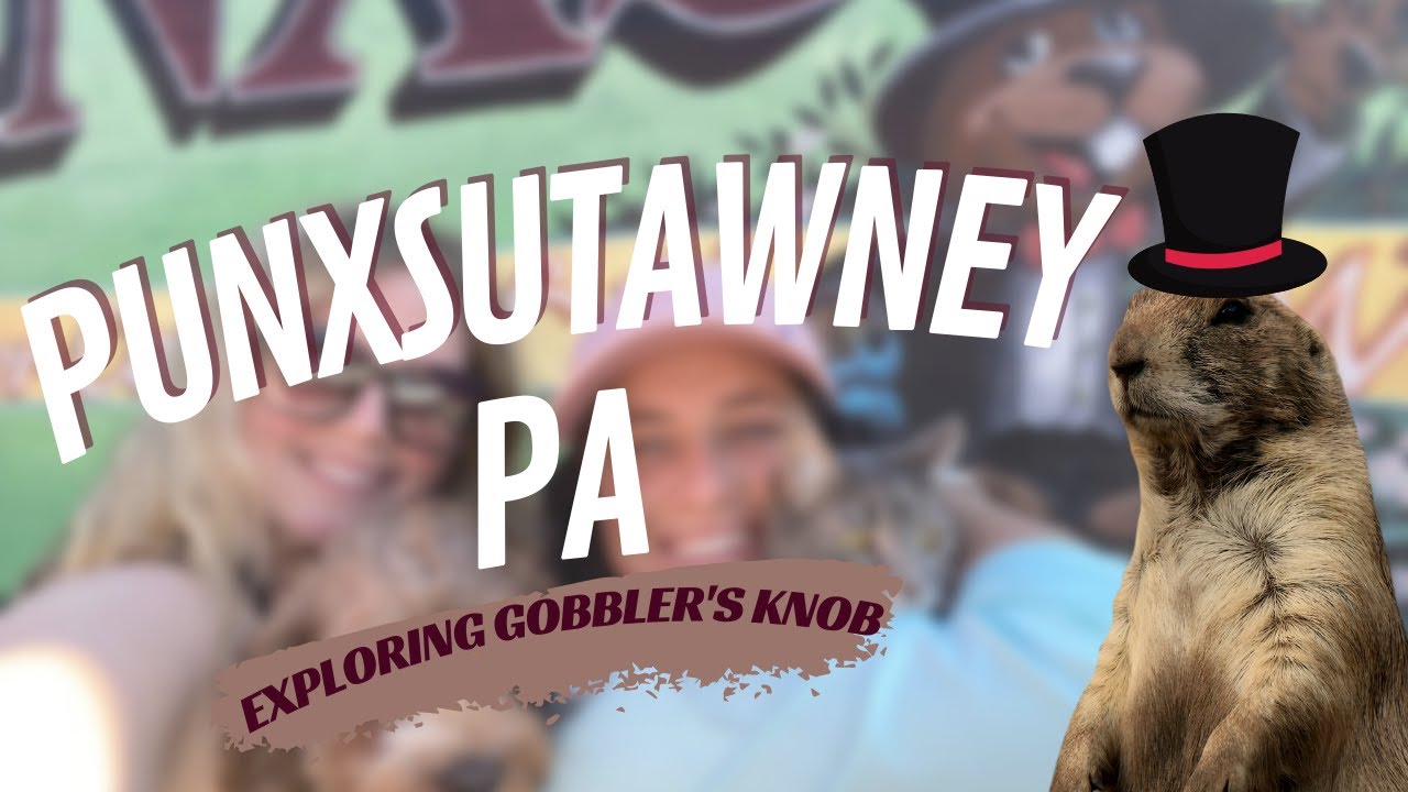 Car camping: Exploring Gobblers Knob! Punxsutawney, PA! - YouTube
