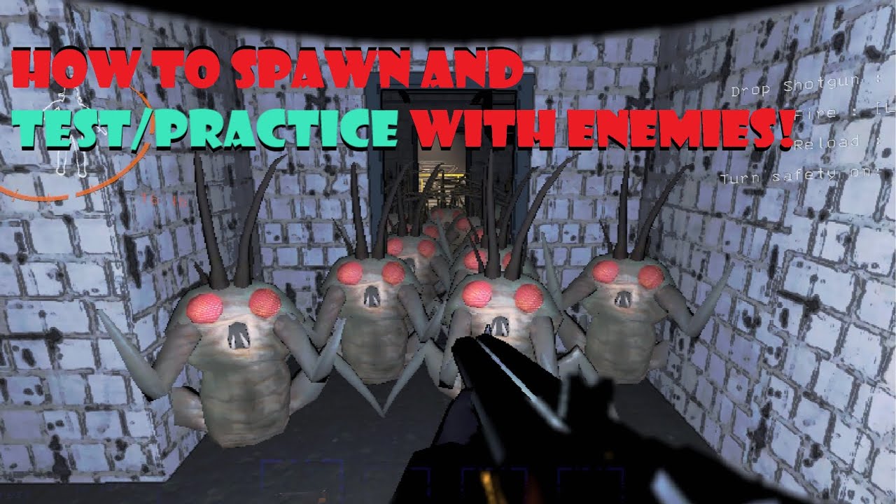 [OUTDATED] Guide to Spawn and Experiment with Enemies! - YouTube