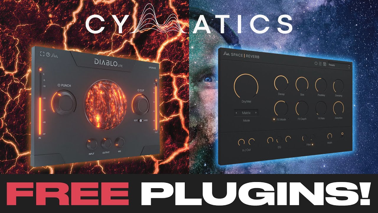 2 Best free plugins ever? || Cymatics Space Lite & Diablo Lite - YouTube