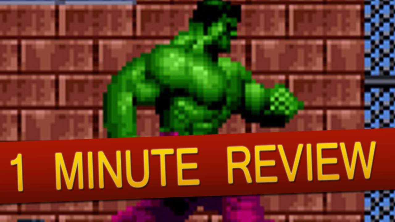 Super Nintendo - The Incredible Hulk (1 Minute Review) - YouTube