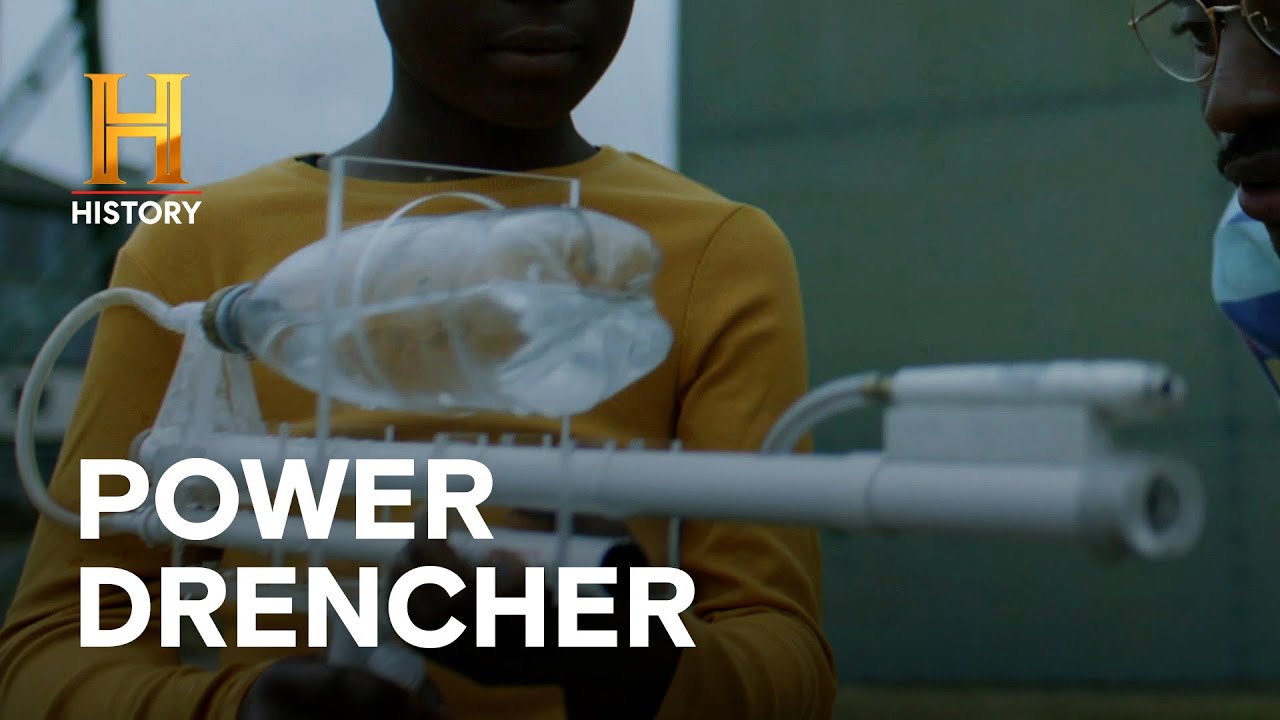 EL ORIGEN DE LA POWER DRENCHER - GIGANTES DE LOS JUGUETES - YouTube