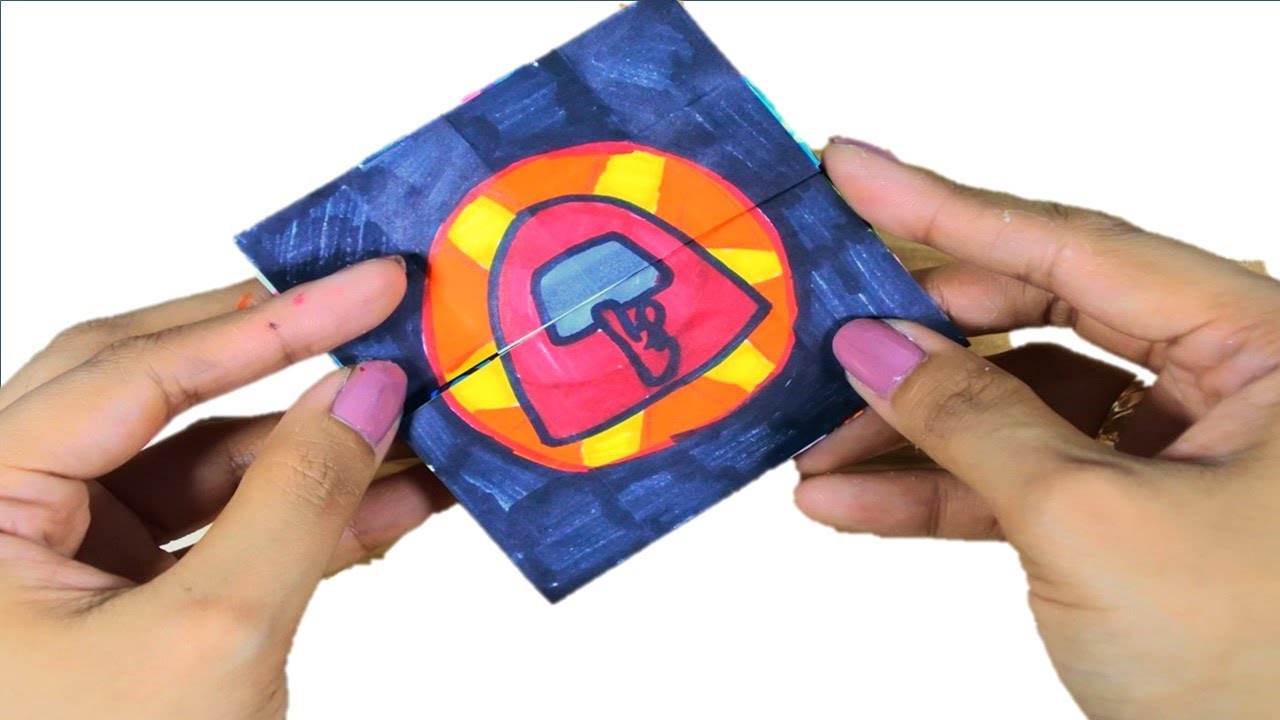 TUTORIAL AMONG US Transformations | Endless Cards - YouTube