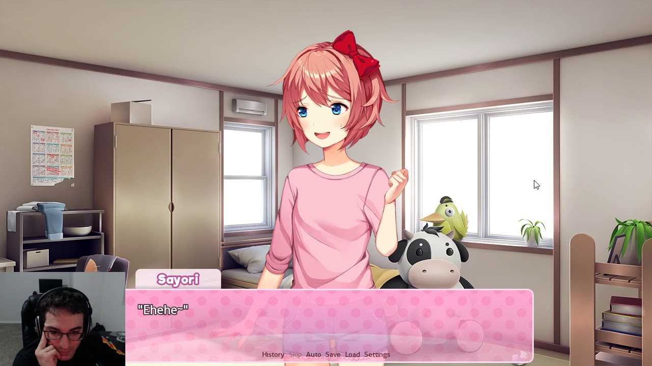 Dan Salvato Plays Doki Doki Literature Club (Part 2/3) - YouTube