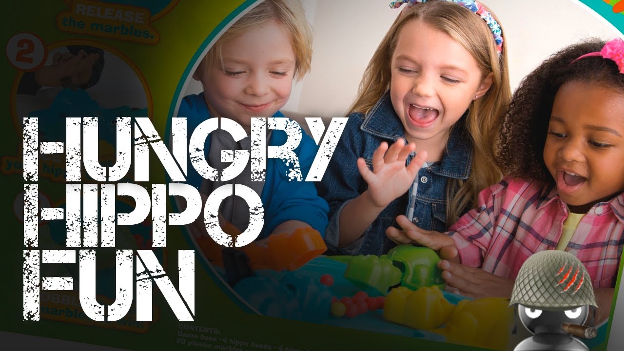 Hungry Hippo Fun (Lesson) - YouTube