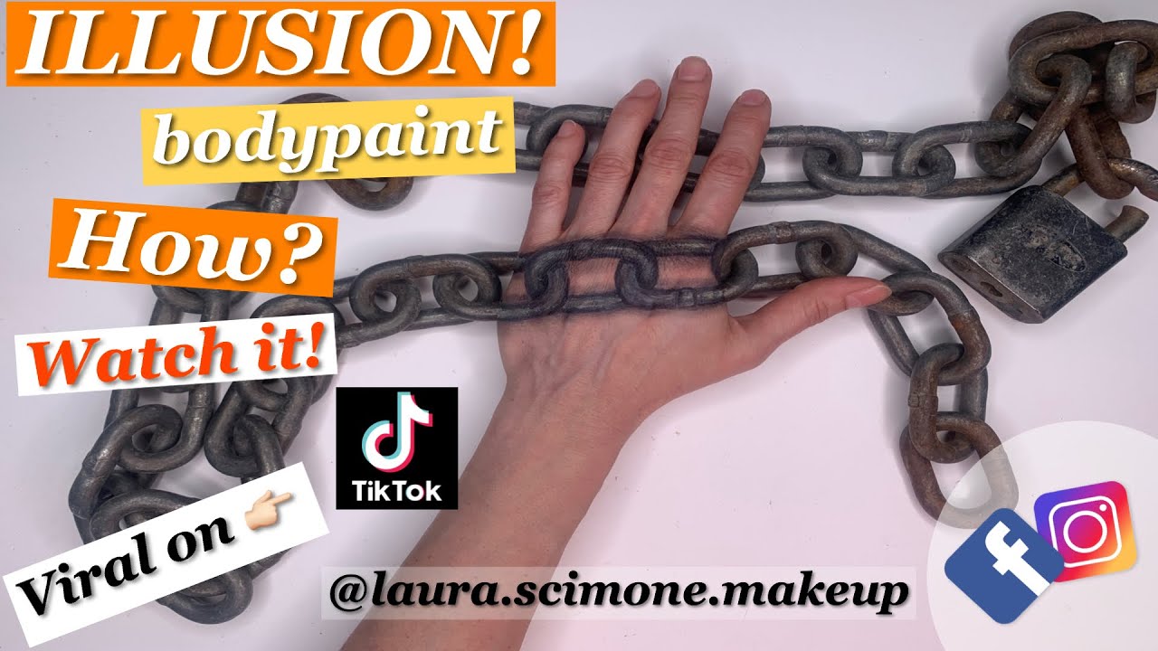 ILLUSION BODYPAINT Viral on TIK TOK - YouTube