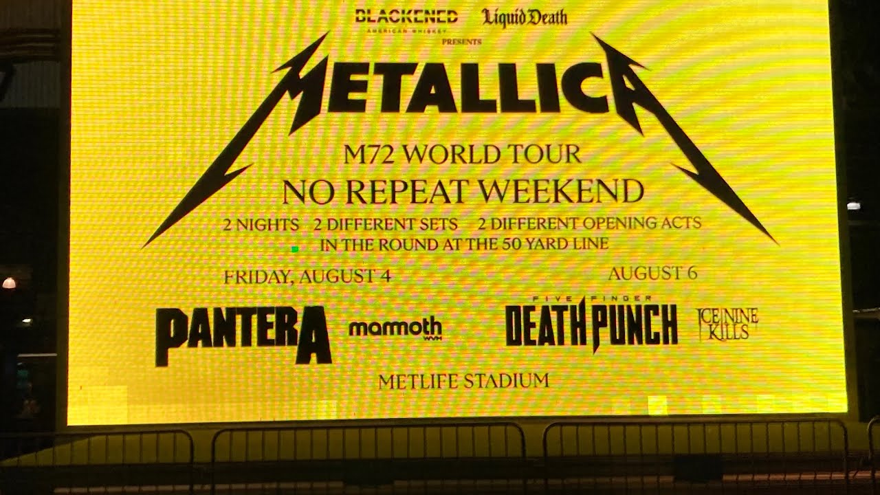 Pantera 8-4-2023 East Rutherford , New Jersey - YouTube