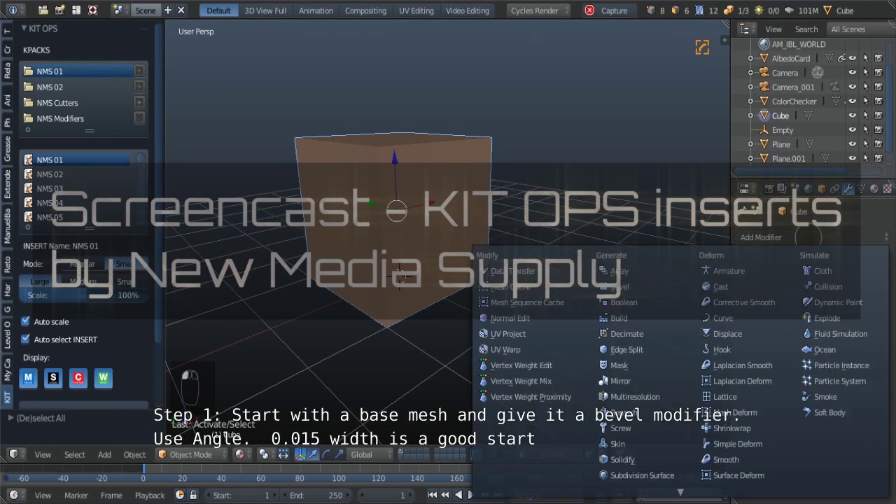 ScreenKast KIT OPS - Blender - YouTube