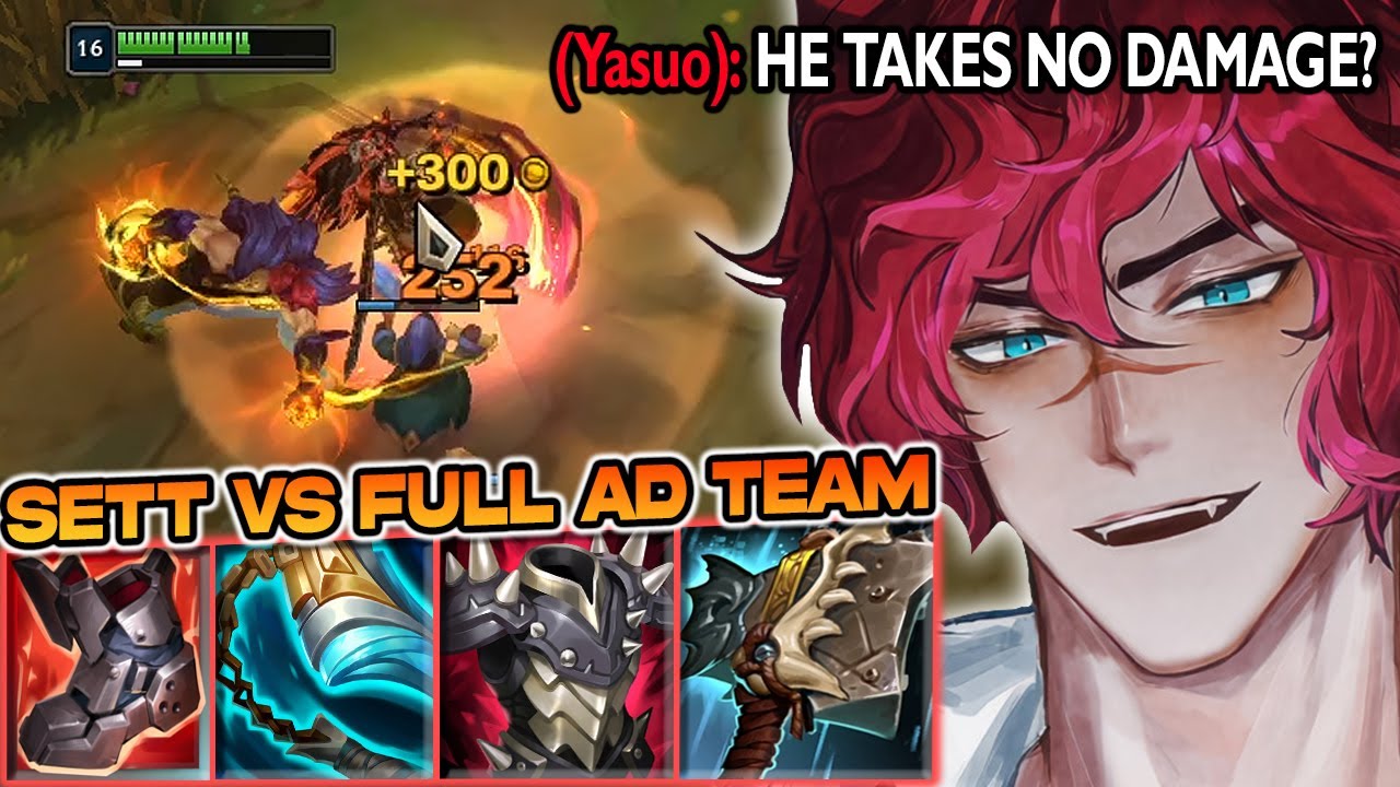 FULL TANK SETT vs FULL AD TEAM??? - YouTube