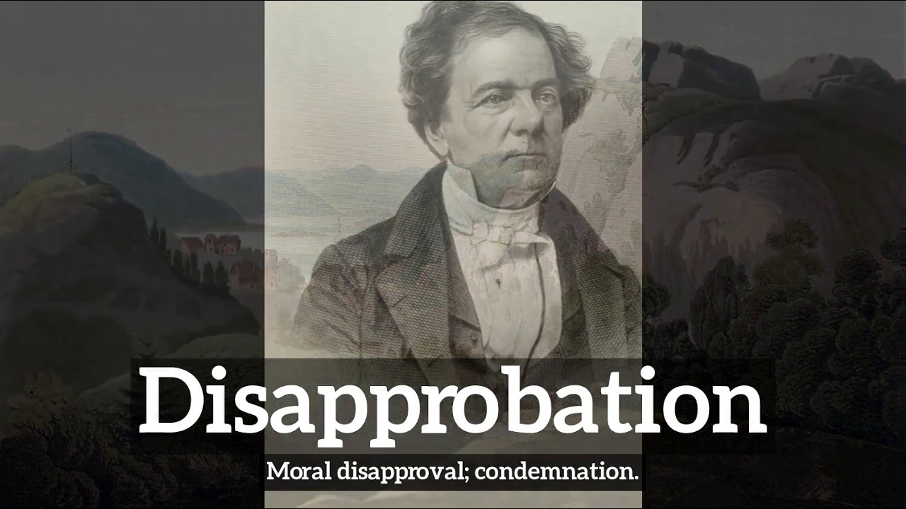 How Does Disapprobation Look? | How to Say Disapprobation in English ...