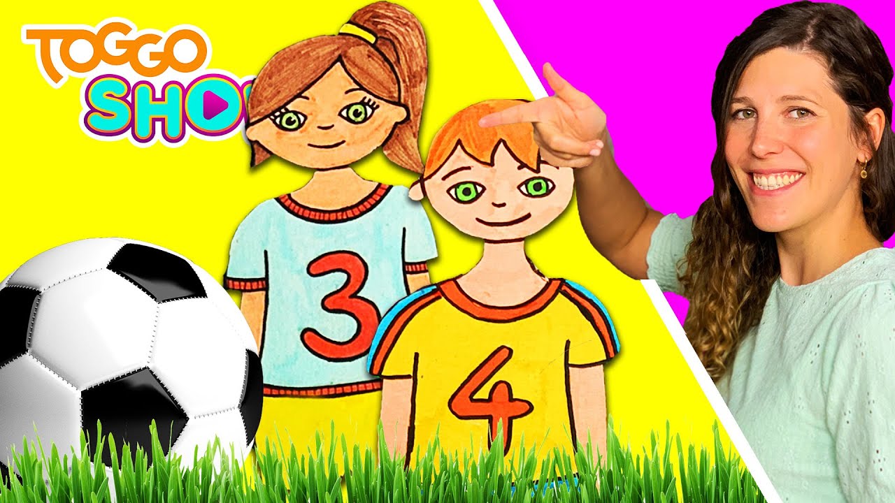 Cooles Finger Fußball DIY | Selbstgemacht mit Lisa | TOGGO Show - YouTube