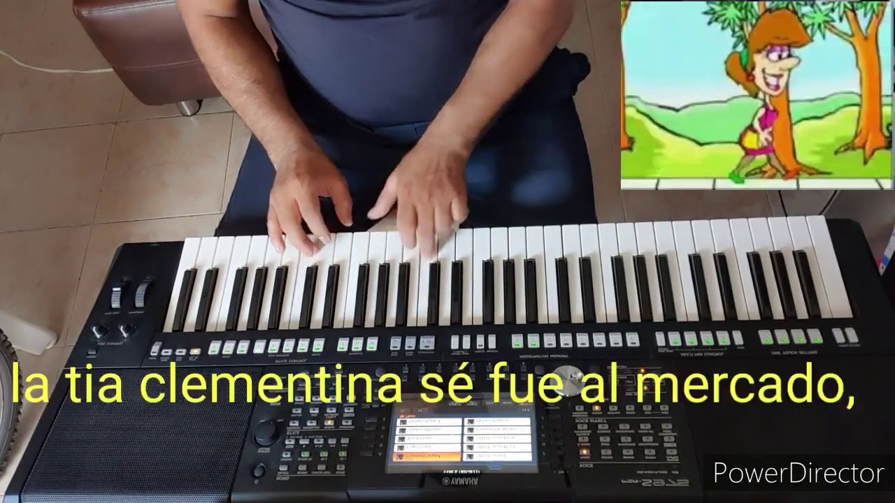 canción la tia clementina karaoke ( septiembre 2020) - YouTube