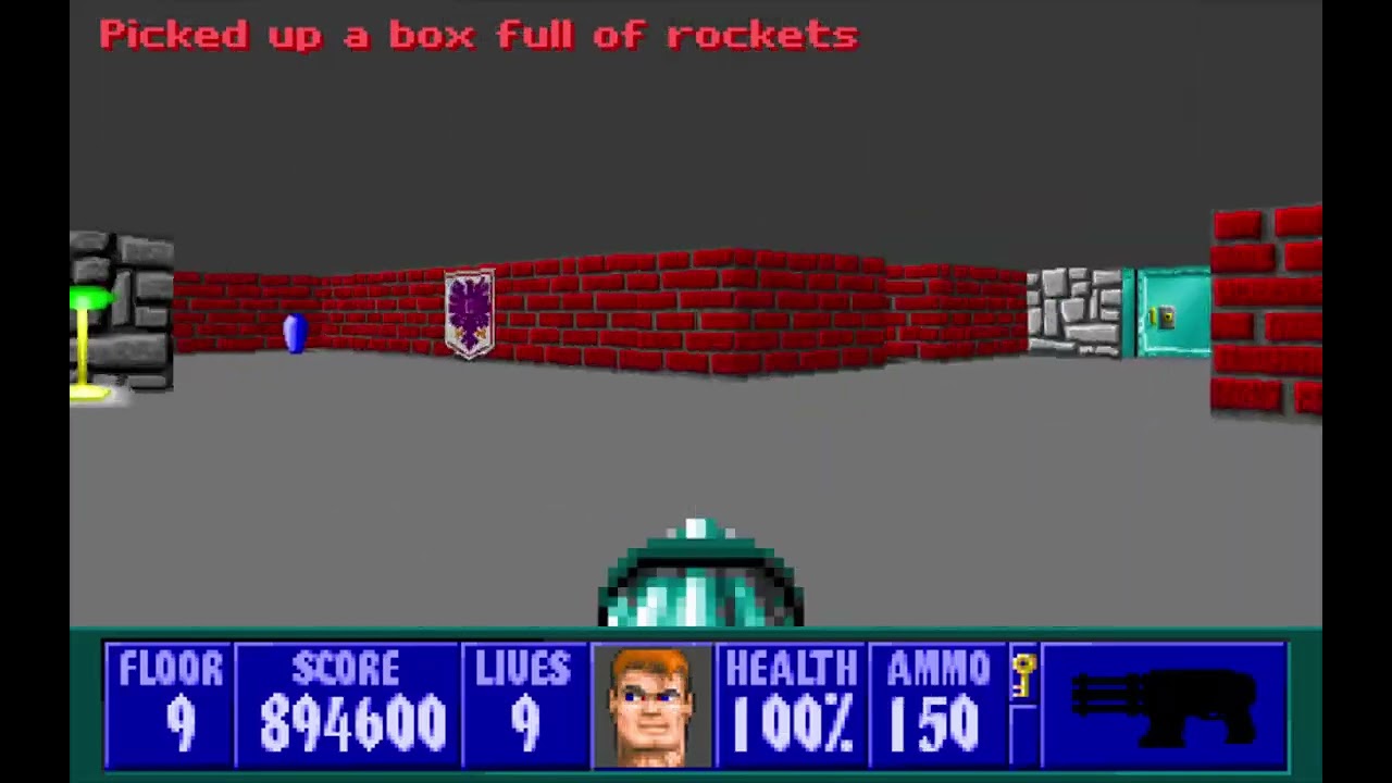 Wolfenstein 3D: 30th Anniversary Edition - E1M9 - YouTube