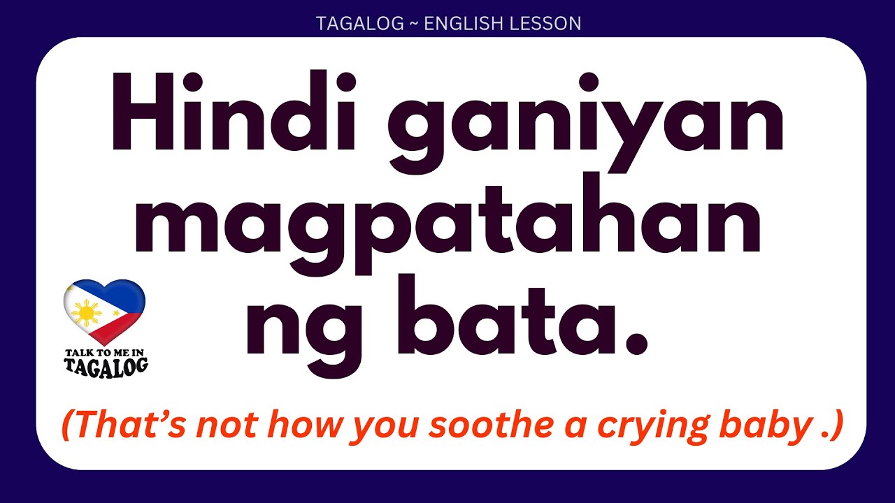 How to Use 𝗚𝗔𝗡𝗜𝗧𝗢, 𝗚𝗔𝗡𝗜𝗬𝗔𝗡, 𝗚𝗔𝗡𝗢𝗢𝗡 in Filipino Sentences | English ...