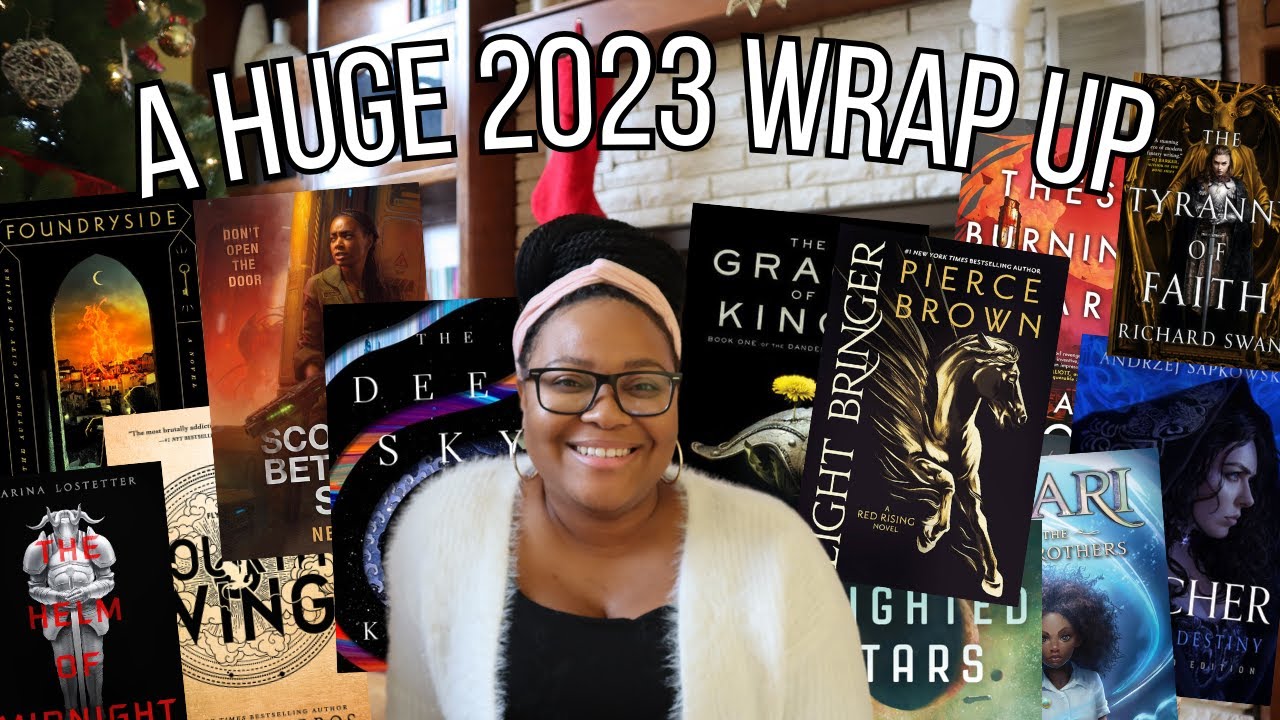 2023 Wrapped: A Big Year in Review | Stats + Every Book Read - YouTube