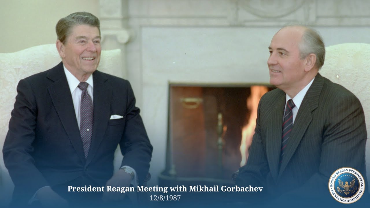 Mikhail Gorbachev Ronald Reagan