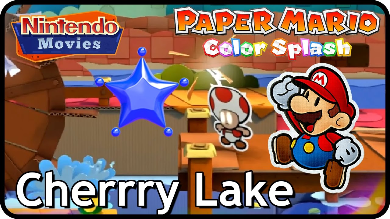 Paper Mario: Color Splash - Episode 3: Cherry Lake - YouTube