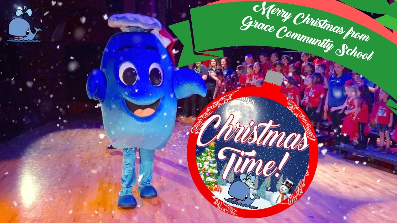 It's Christmas Time! Merry Christmas from Grace Community School - YouTube