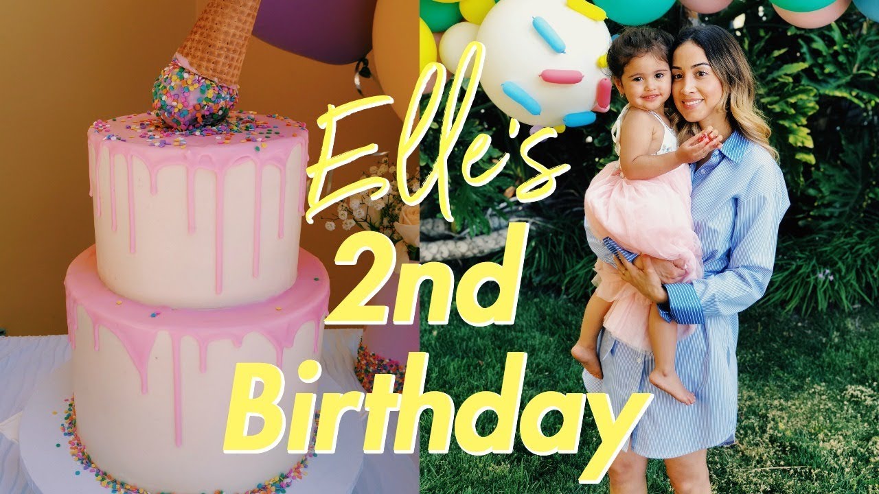 ELLE'S SECOND BIRTHDAY PARTY W/ THE ACE FAMILY!!! |Dessert Table + Vlog ...