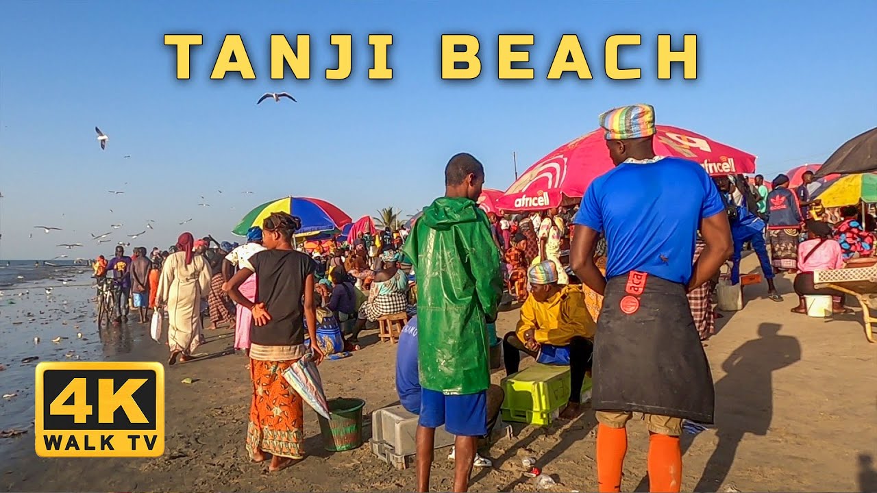 🇬🇲Tanji Beach Gambia - YouTube