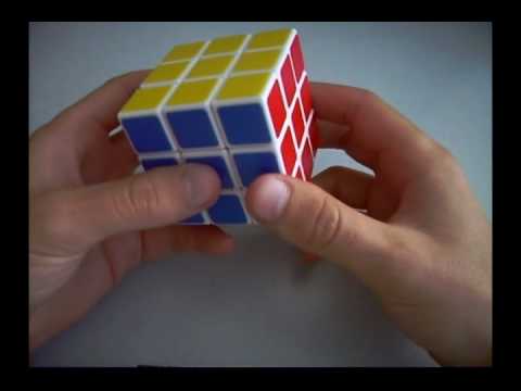 German Speedcubing Tutorial (Fridrich Method) - Notation - YouTube
